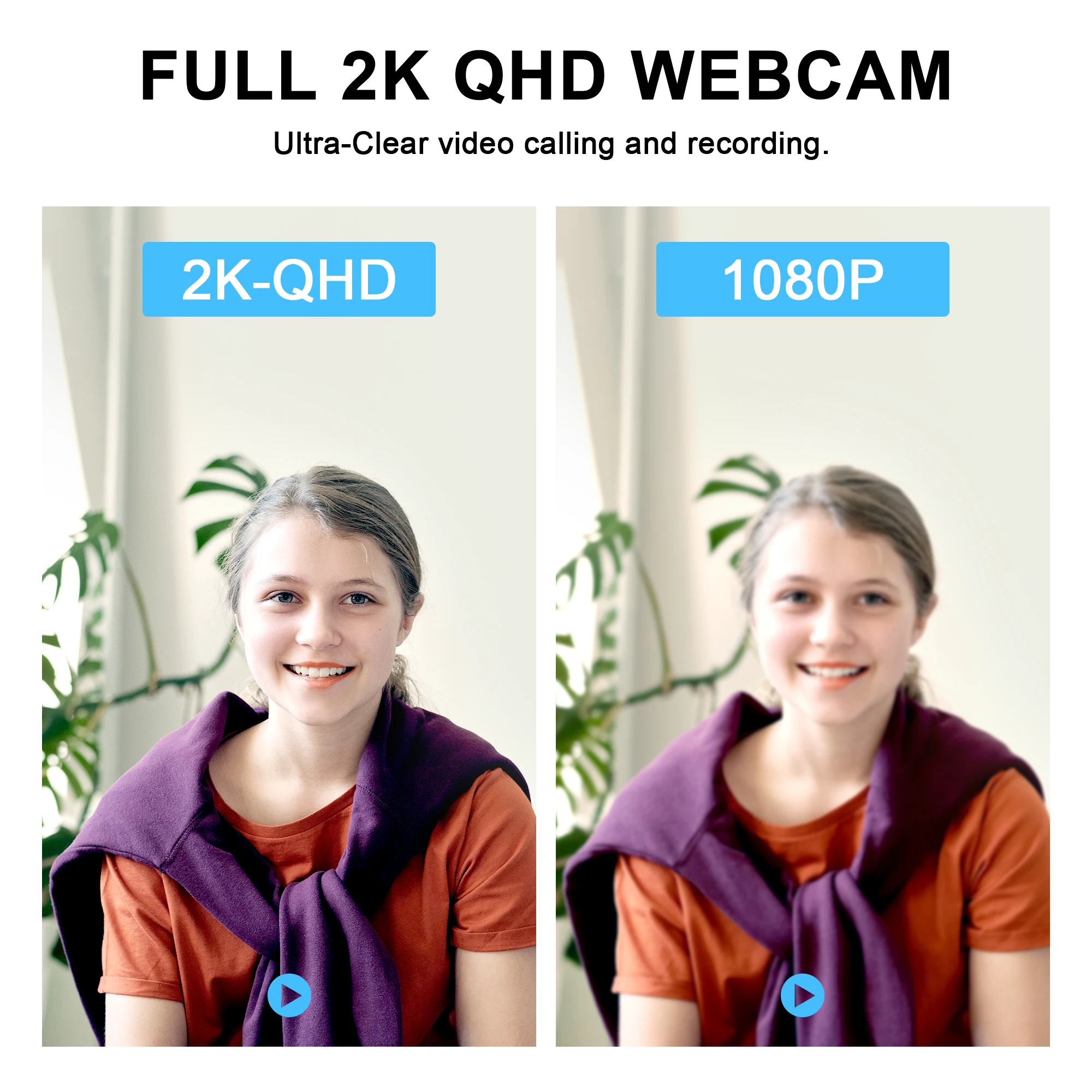 Live Streaming 1080 2k 4k 30fps 60fps Webcamera Usb Web Cam Full Hd ...