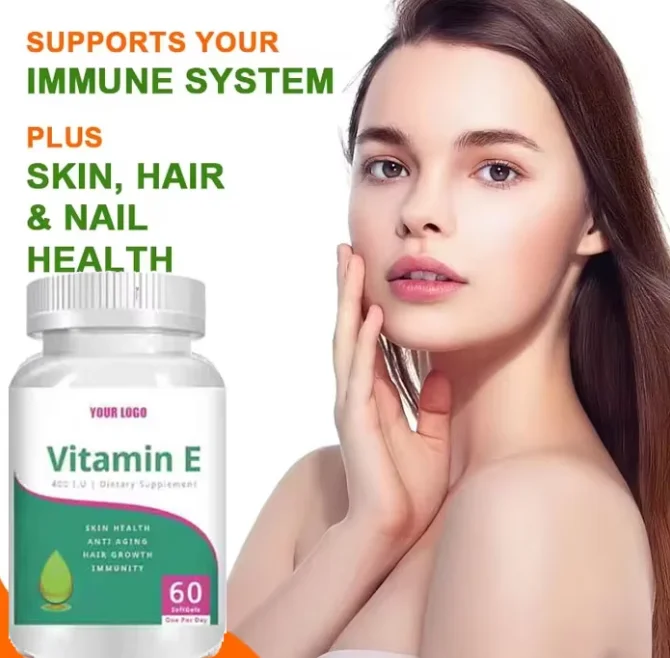 Ausreson Vitamin E Softgel Capsules - Collagen & Antioxidants