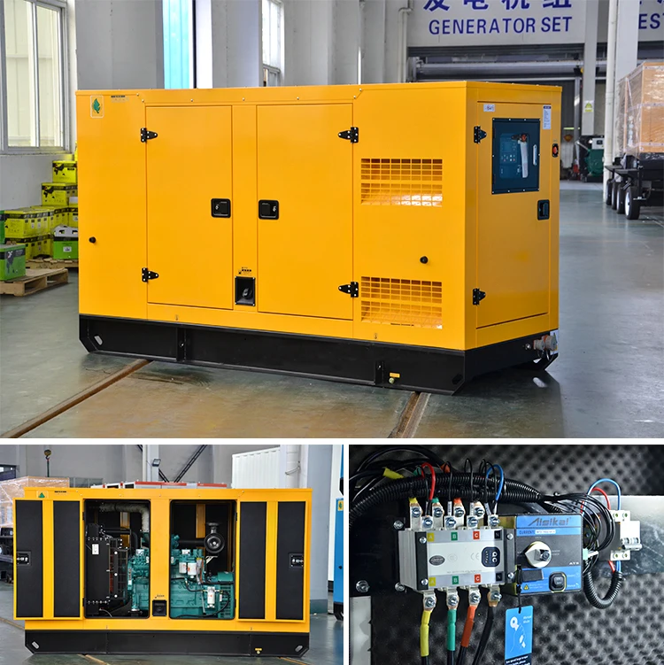 XCMG Official 80KW 100KVA Three Phase Silent Diesel Generator Set for ...