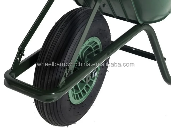 European Poly Plastic Tub Twin Wheelbarrow Stablemate Wheel Barrow Twin ...