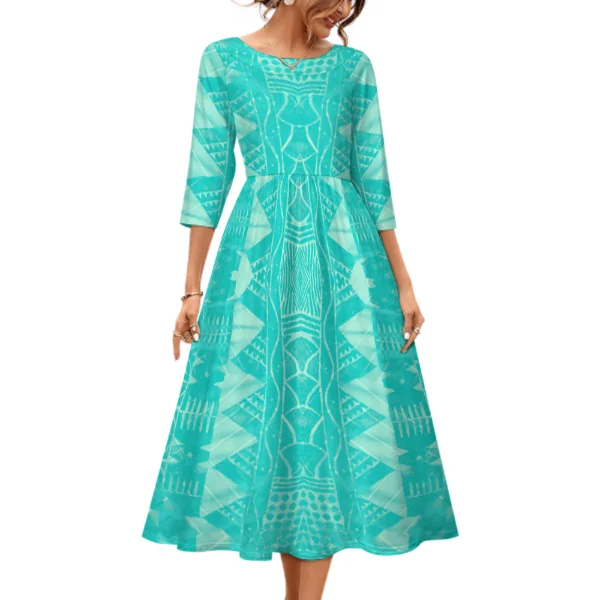 Shop Our Hot Selling Women’s Dresses with Pacific Island Art ...