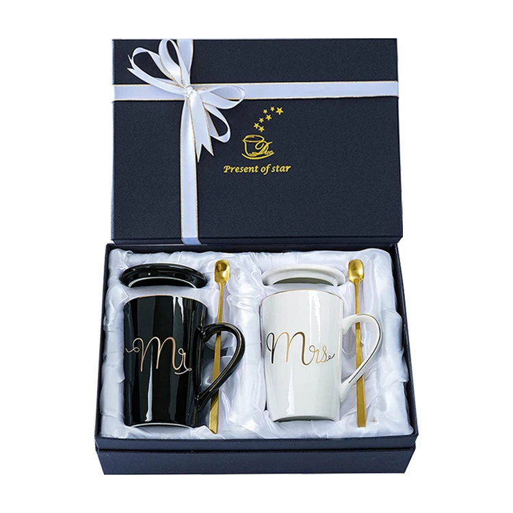 Us Popular Coffee Mugs Set Wedding Gifts Set Engagement Gifts For Him ...