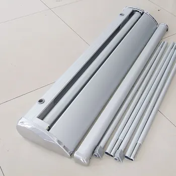 Hot Exhibition Electric Roll Up Banner Stand Scrolling Banner Stand ...