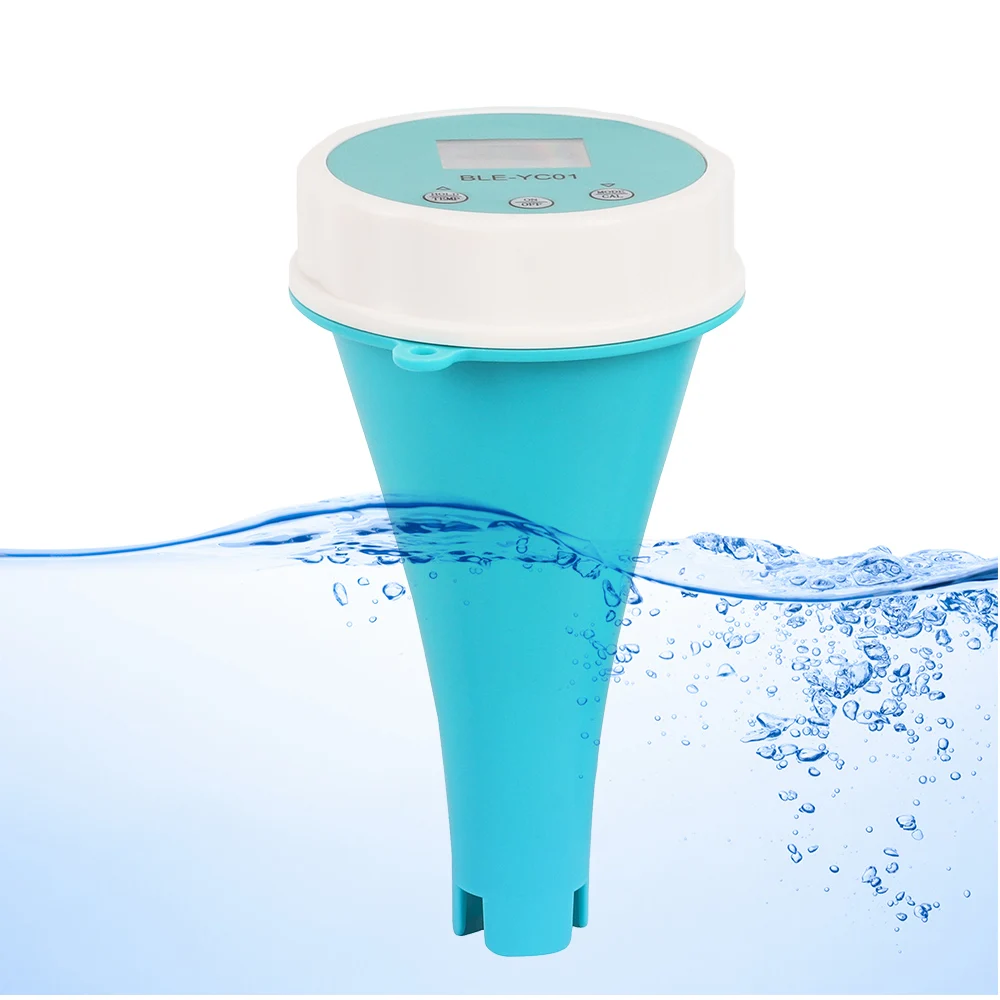 Swimming Pool Smart Bluetooth Water Quality Floating 6 In 1 Ph Ec Salt ...