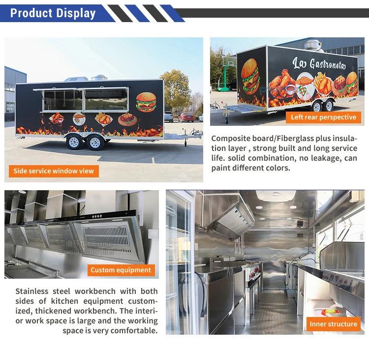 CAMPTRL Food Trailers - Fully Equipped Mobile Restaurants