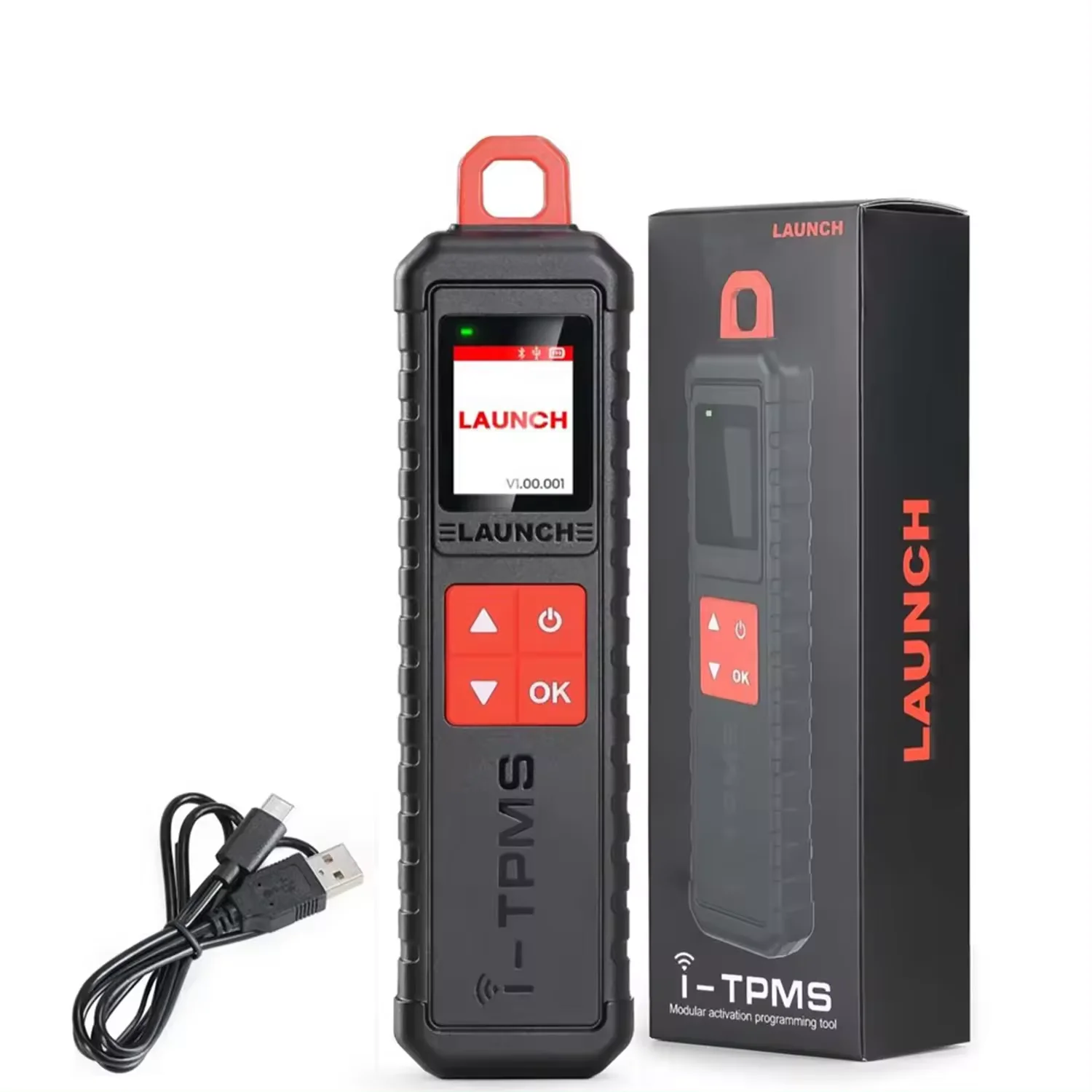 Fully updated LAUNCH X431 TSGUN TPMS Tire Pressure Detector Handheld ...