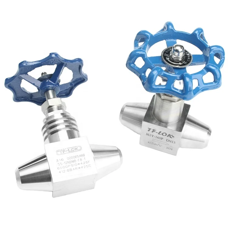 Customized Flow Control Weld High Pressure Needle Valves Dn10 High ...