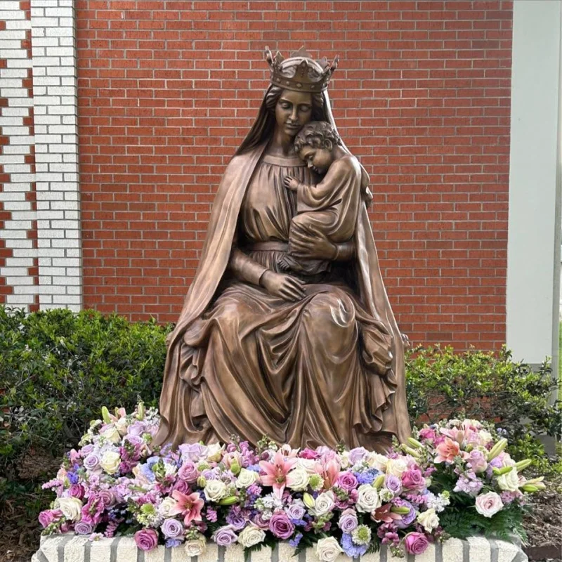 Alibaba.com: Life Size Bronze Virgin Mother Mary Statue, Large ...