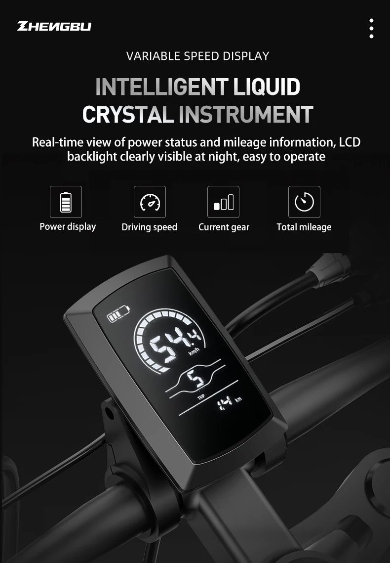 ZHENGBO M10 Electric Bike - High Performance & Green Power