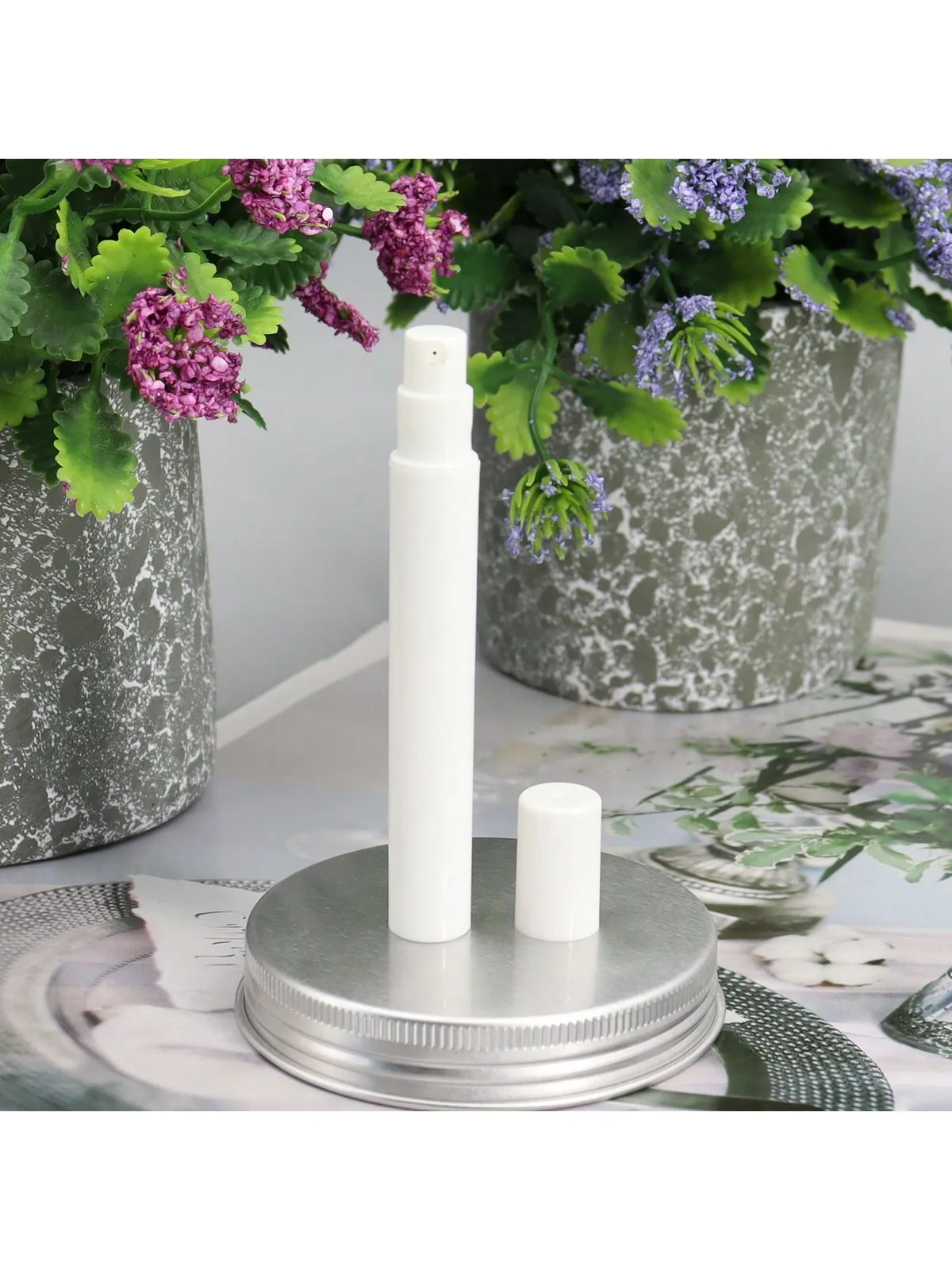 4ML Empty Plastic Bayonet Perfume Spray Portable Travel Bottle Toner ...