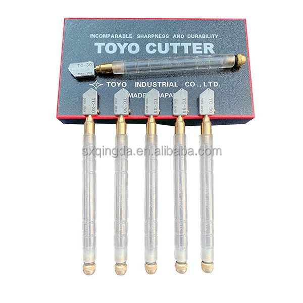 Toyo Glass Cutter Pen TC-30, Industrial Grade, Oil Filled, Made in ...