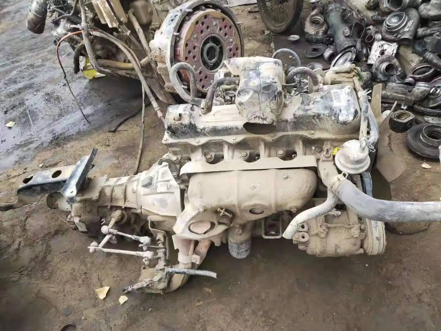 Used Toyota 1RZ Engine for Hiace Van - Good Running Condition