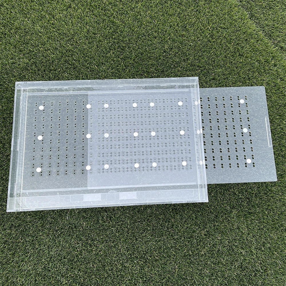 Microgreen Manual Seedling Tray Seeder Acrylic Hand Push Seeder - Buy ...