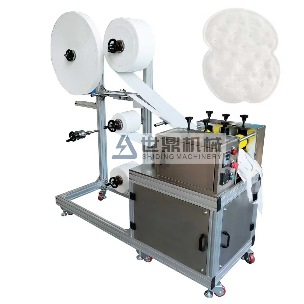Ultrasonic Underarm Sweat Patch Pads Making Machine