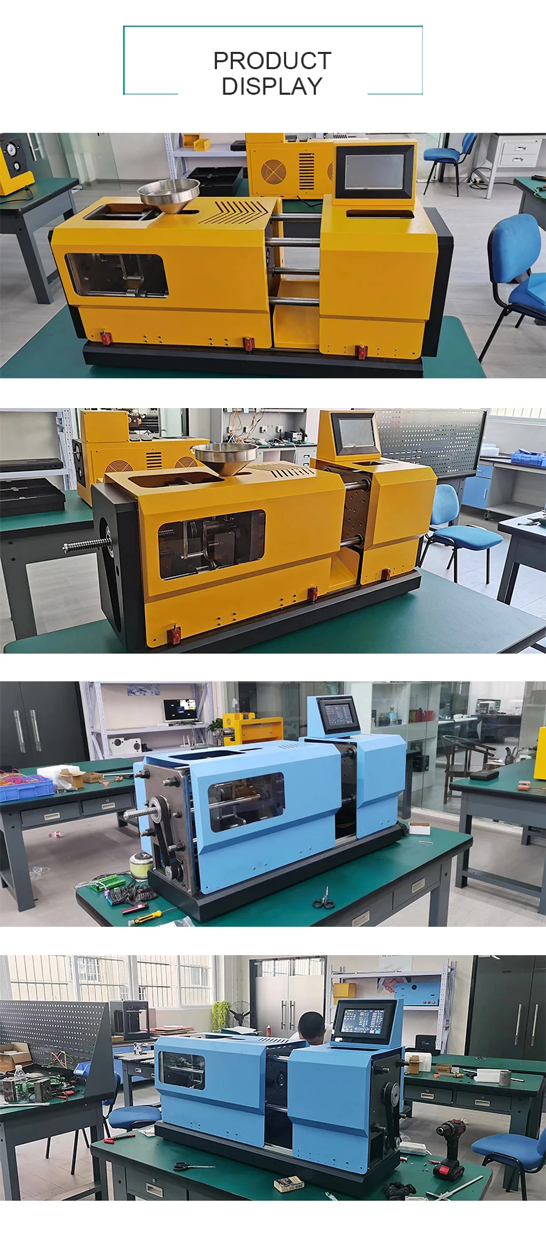 Electric Mini Desktop Injection Molding Machine for Small Plastic ...