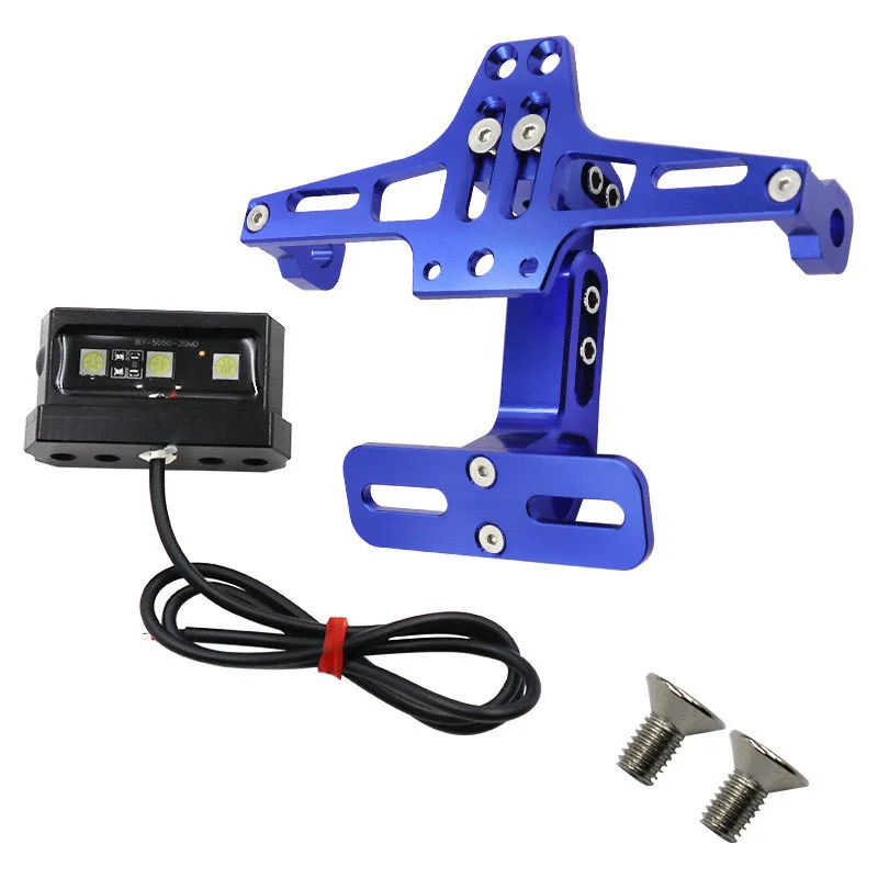 Universal Aluminum Angle Rear License Plate Mount Holder Number ...