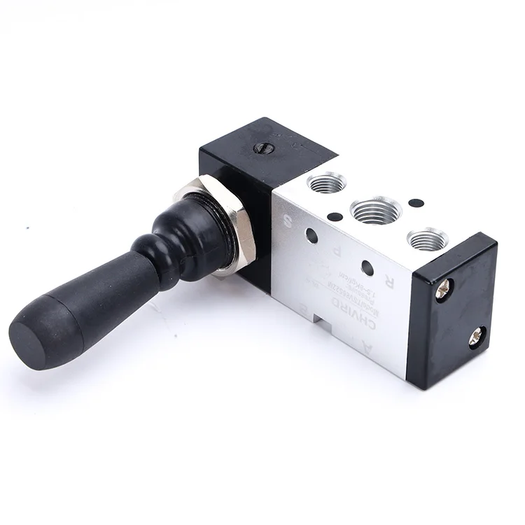 5/2 Pneumatic Hand Control Valve TSV8652-01M, TSV8652-02M