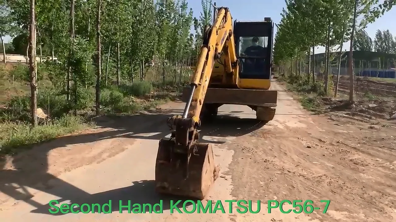 Used Komatsu Pc55 Crawler Excavator Japan Used Mini Excavator Used 5 Ton Excavator - Buy Used ...