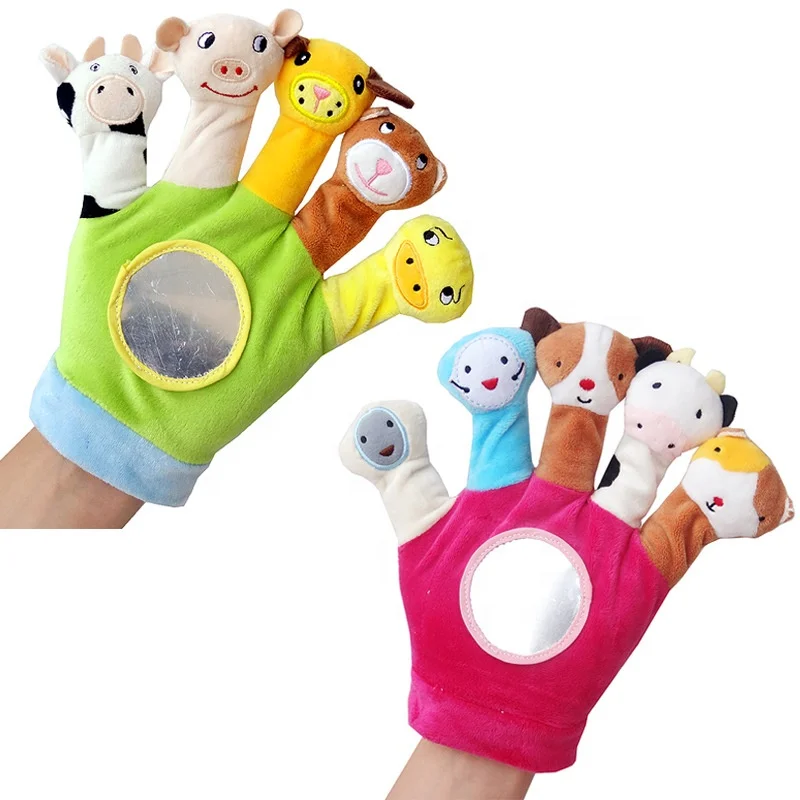 Custom Soft Baby Educational Learning Puppet Glove