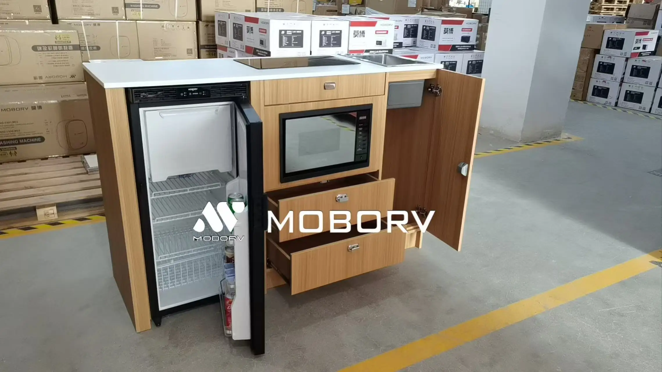 MOBORV CE Certified Appliances - DIY Kit for Camper Vans