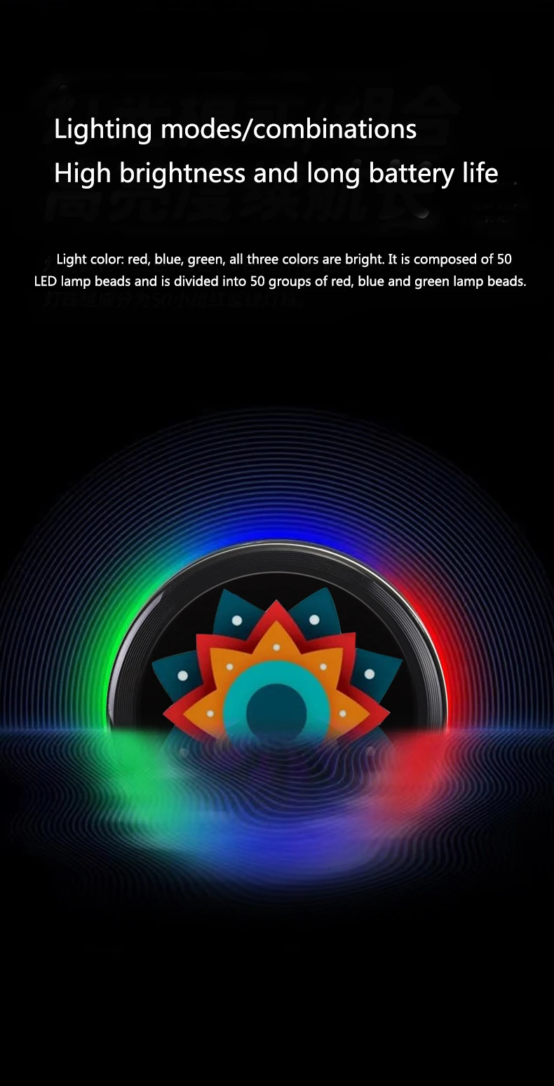 Led Light Up Flying Disc Light-up Easy To Throw Ultimate Disc Great For ...