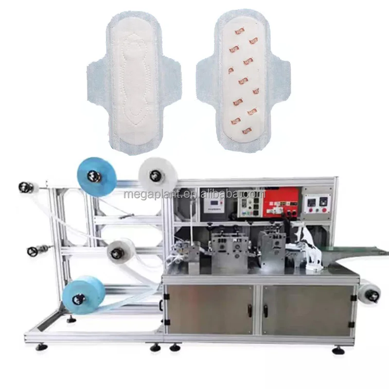 Automatic Women Sanitary Pads Making Machine Production Line - Buy ...