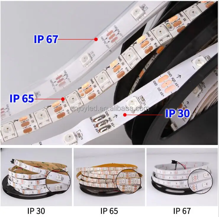 Specialized Factory 2812b Ws2812 5v Pixel Led Strip 3 Years Warranty ...
