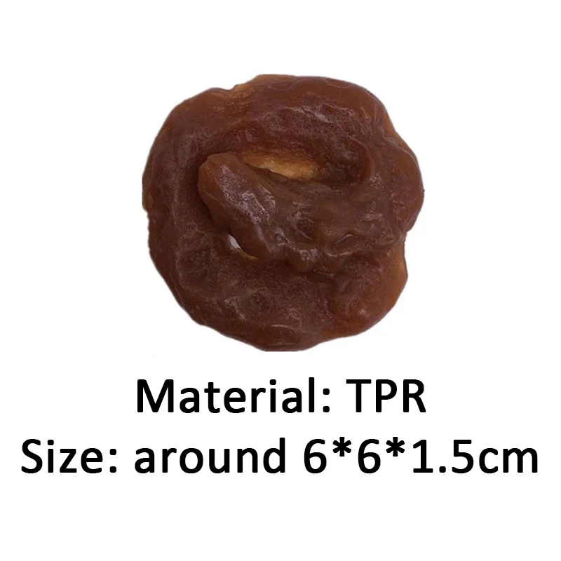 Tpr Material Fake Poo Turd Lifelike Poo Gag Toy Prank Lifelike Poop ...