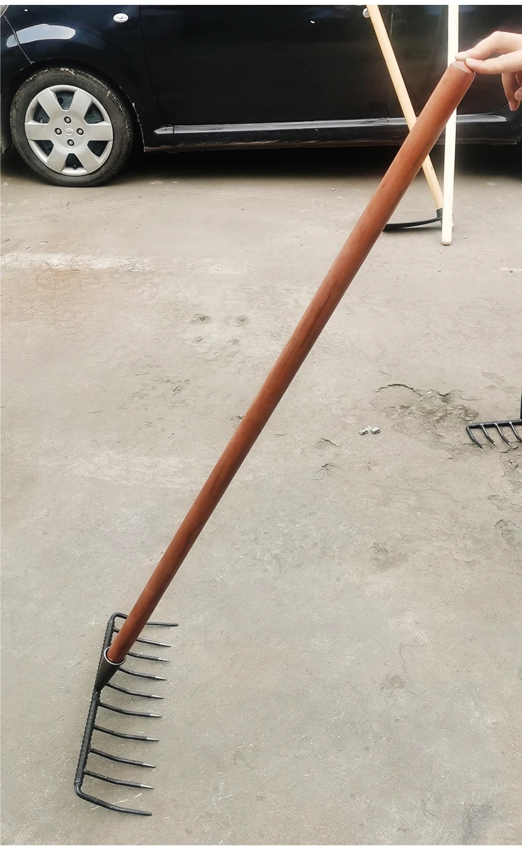 Hot Sale Garden Tools Two Teeth Rake Factory Direct Sale - Buy Steel ...
