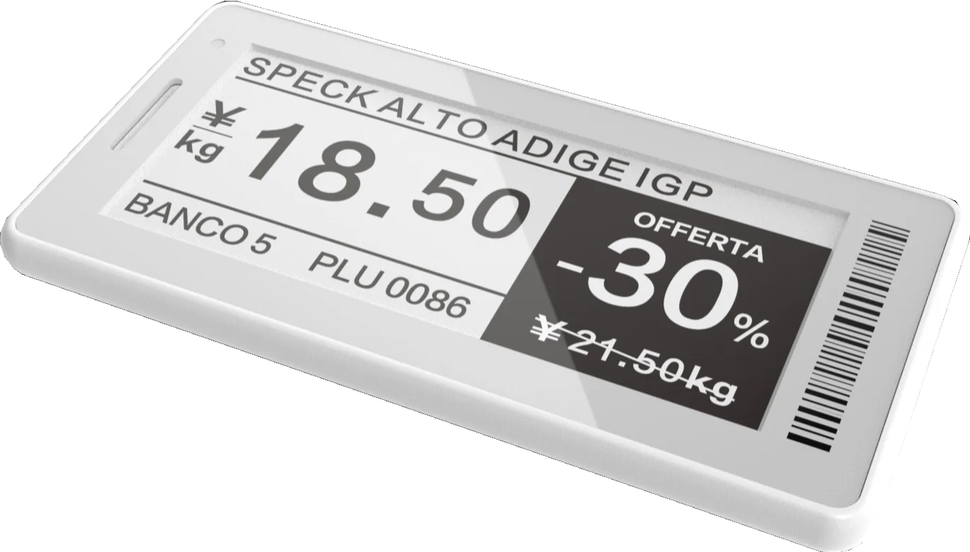 Picksmart Nfc Esl 2.9 Batteryless Smart Card Esl Electronic Shelf Label ...