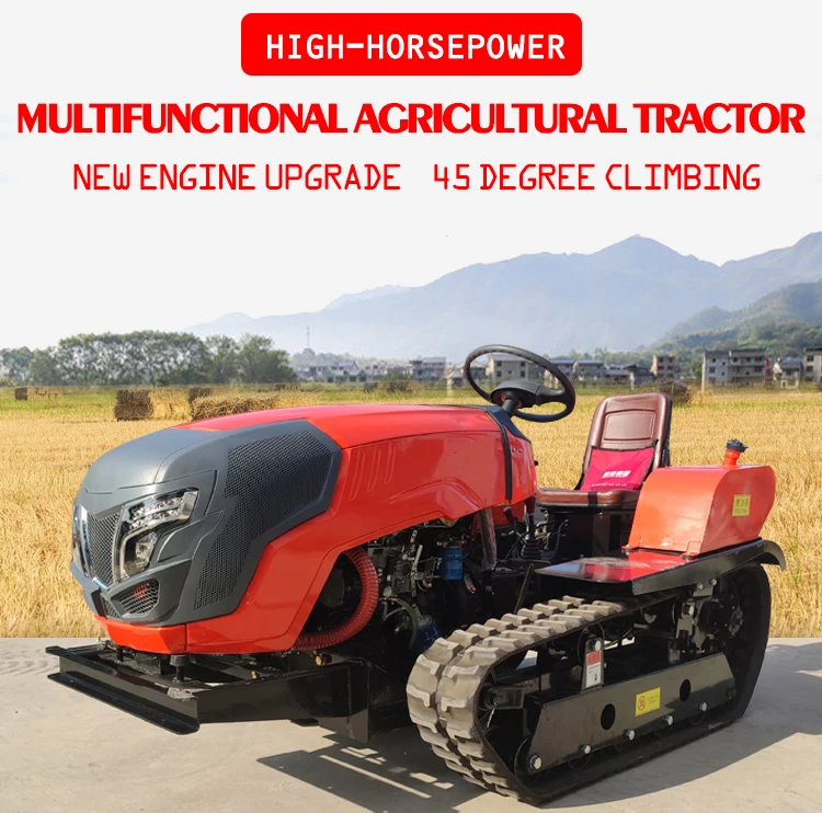 Hot Sales Crawler Tractor 25hp Rice Paddy Field Light Crawler Tractor ...
