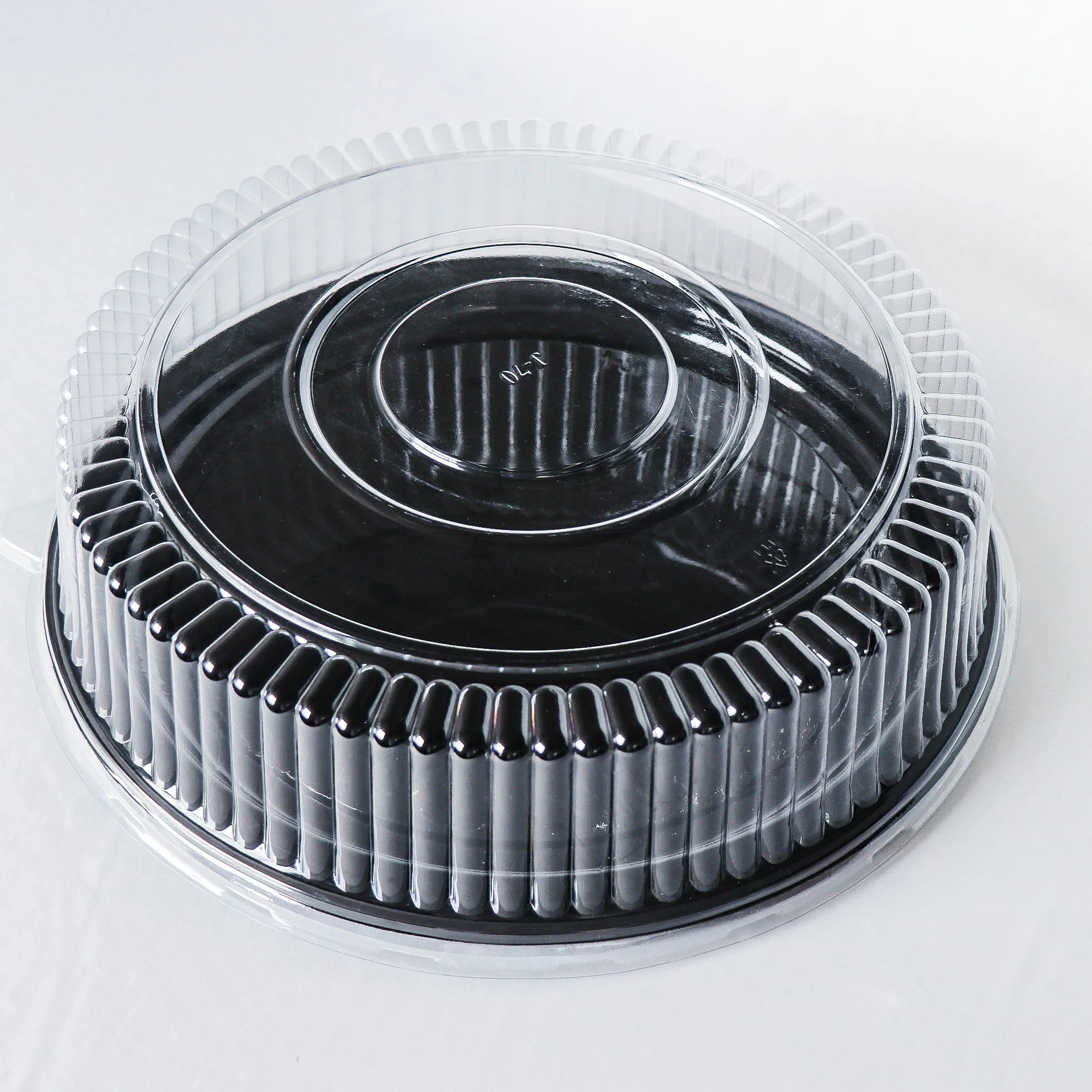 Disposable Round Display Cake Box Containers Carriers With Dome Lids ...