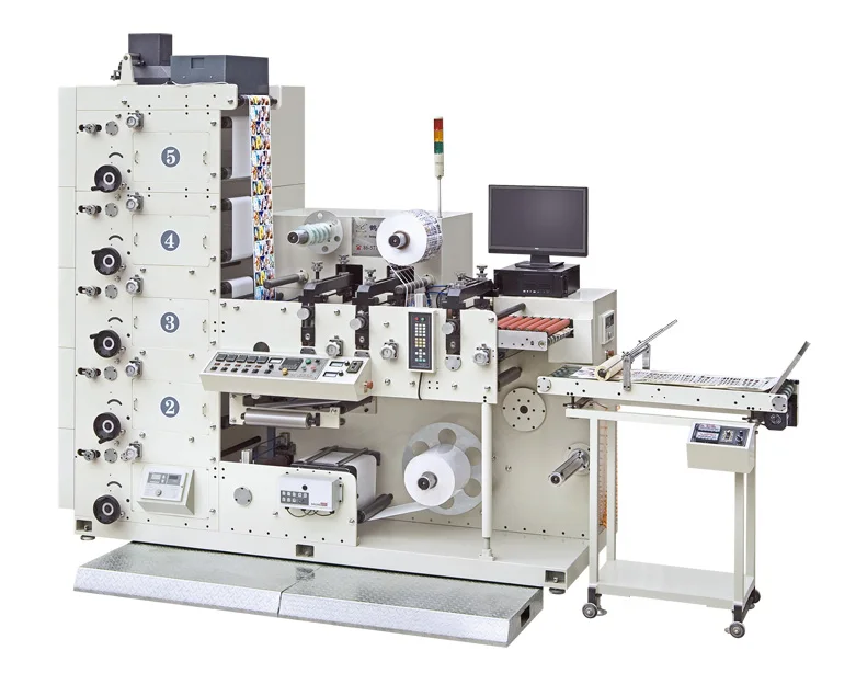 Gp320-3d Labels Printing Machine Flexo Label Printer Uv Oven Film Paper ...
