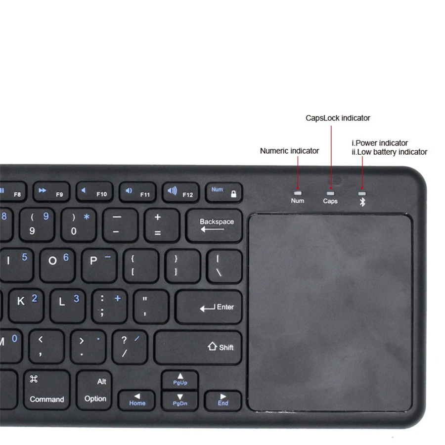 Wireless Backlit Keyboard with Touchpad Mouse Combo