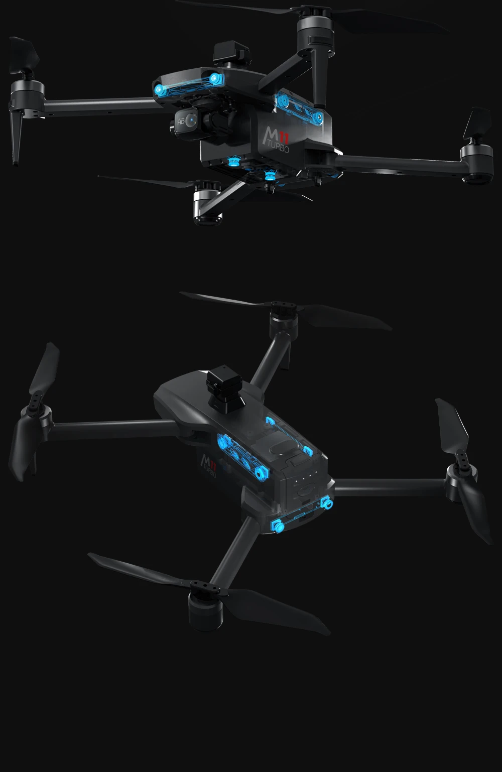 New Model M11 Turbo GPS Drone with 4K Camera, Brushless Motor, and ...