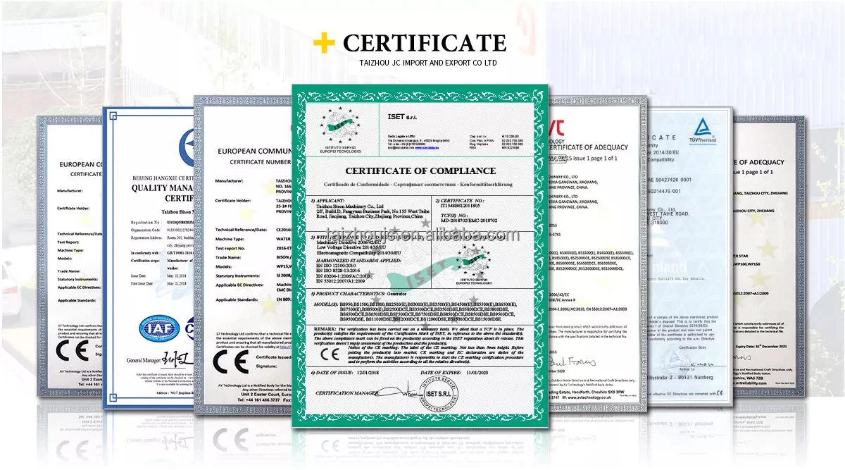 Taizhou Jc-g150a 7hp Gasoline Engine High Pressure Washer 150bar ...