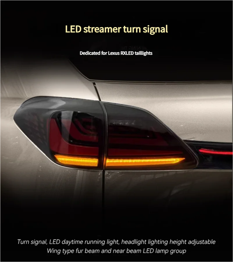 Funkywheel Modified LED Upgrade Running Rear Lights Clear Lens Red Turn ...