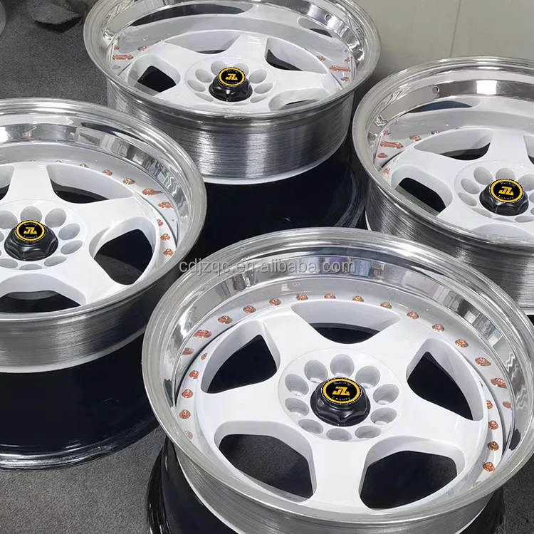 Jiangzao Custom Forged Wheels 2pc 3 Piece Wheel Deep Lip Concave Rims ...