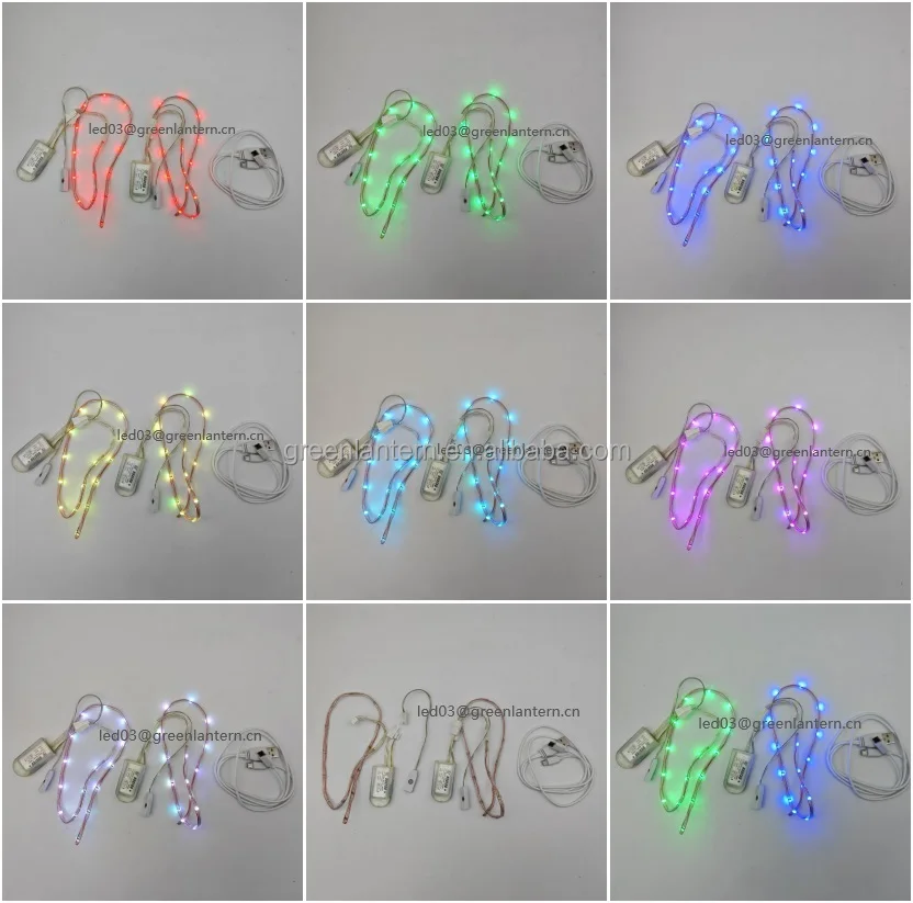 Flexible Rechargeable LED Strip for Shoes - RGB Battery Powered Light ...