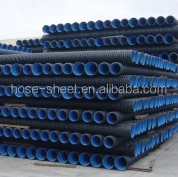 18 12 Inch Plastic Corrugated Culvert Pipe Manufacturer - Buy Double ...
