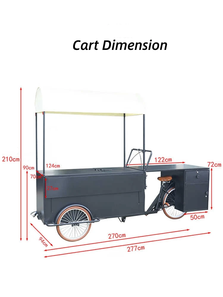Tricycle for Food Delivery - Fast Motor & Multifunctional