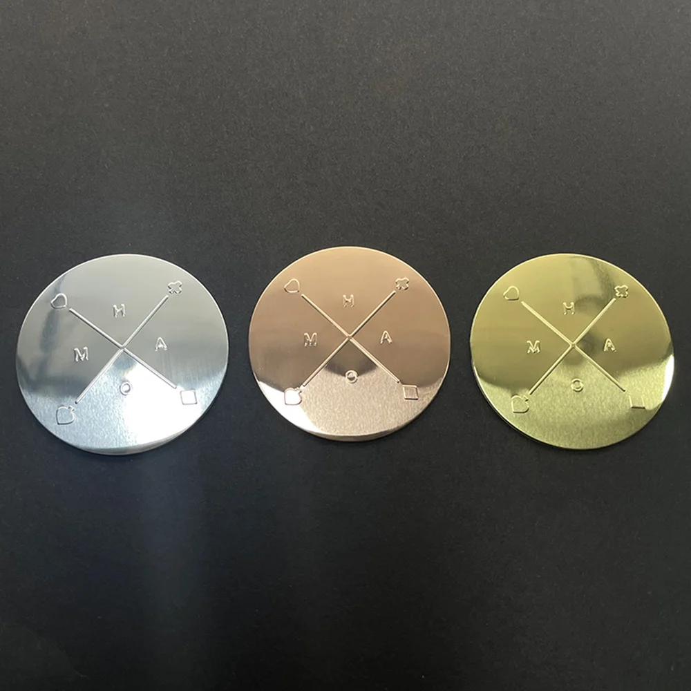 Hot Selling Customized Metallic Logo Embossing Aluminum Foil Self ...