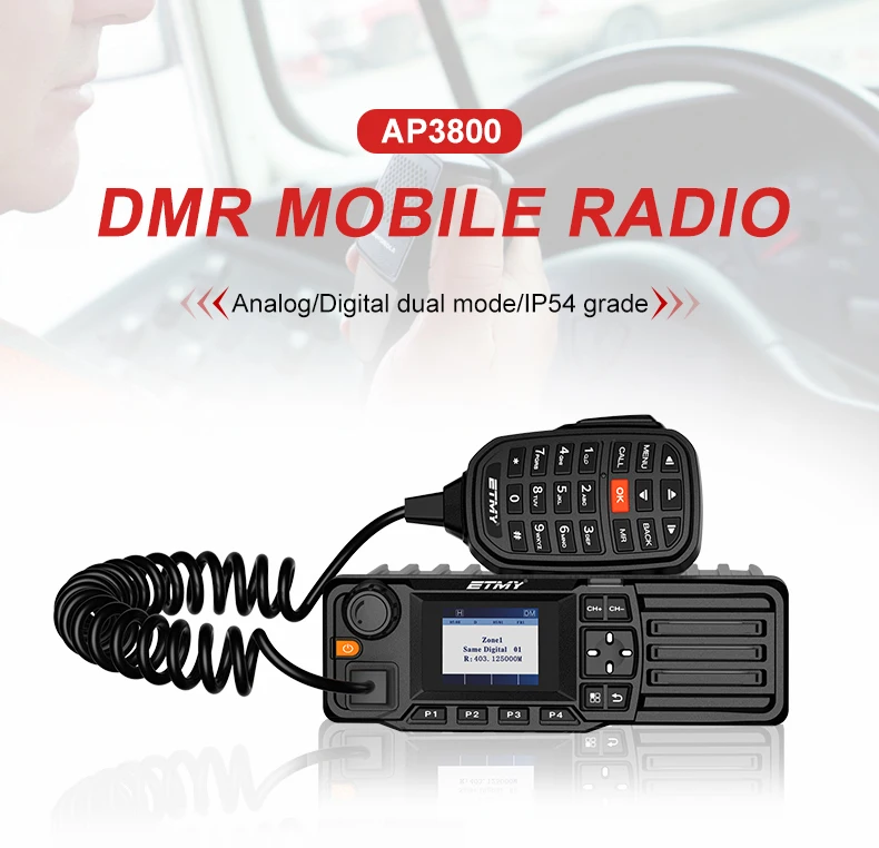 Best Dmr Two Way Vhf Radio For Trucks Digital Mobile Radio Walkie ...