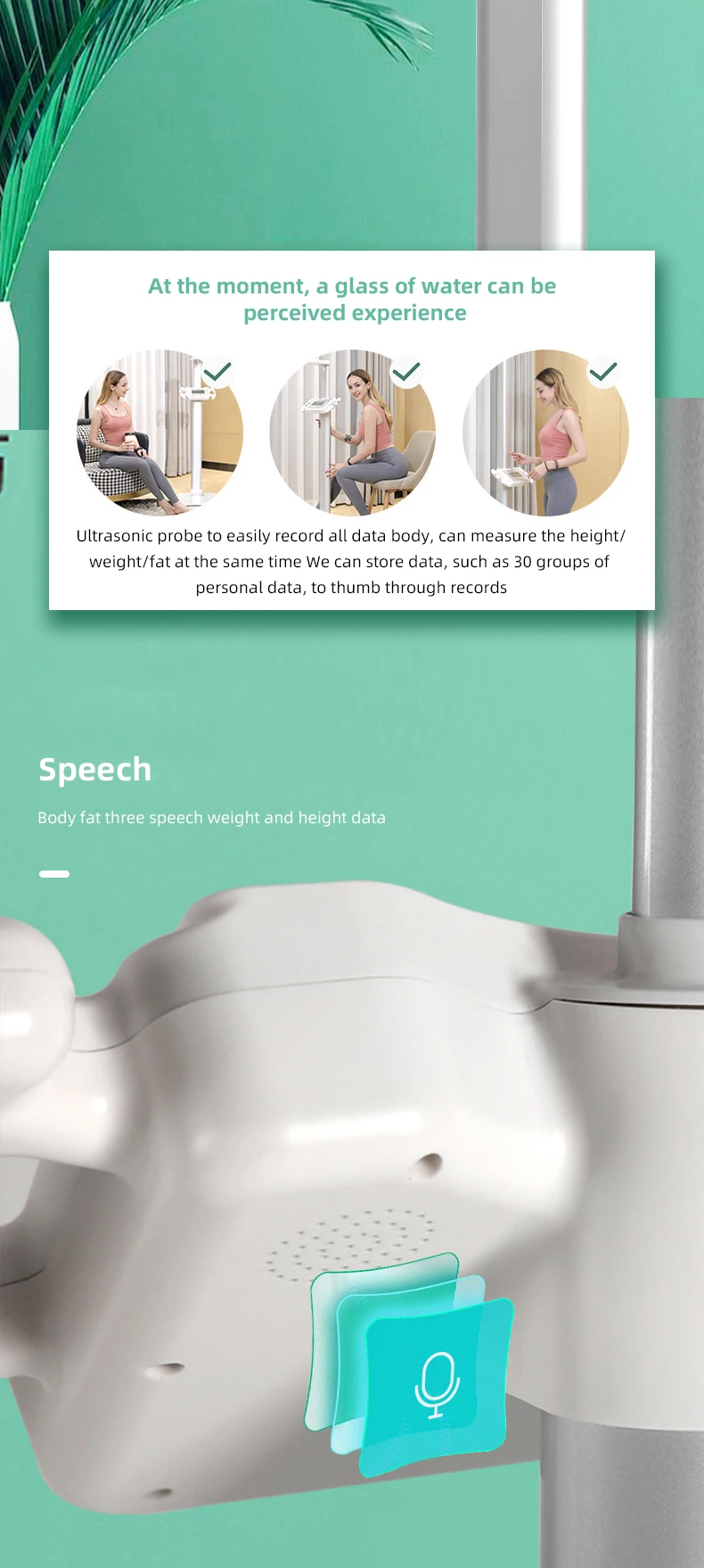 Automatic Measuring Machine Height Weight Scale - Buy Height And Weight ...