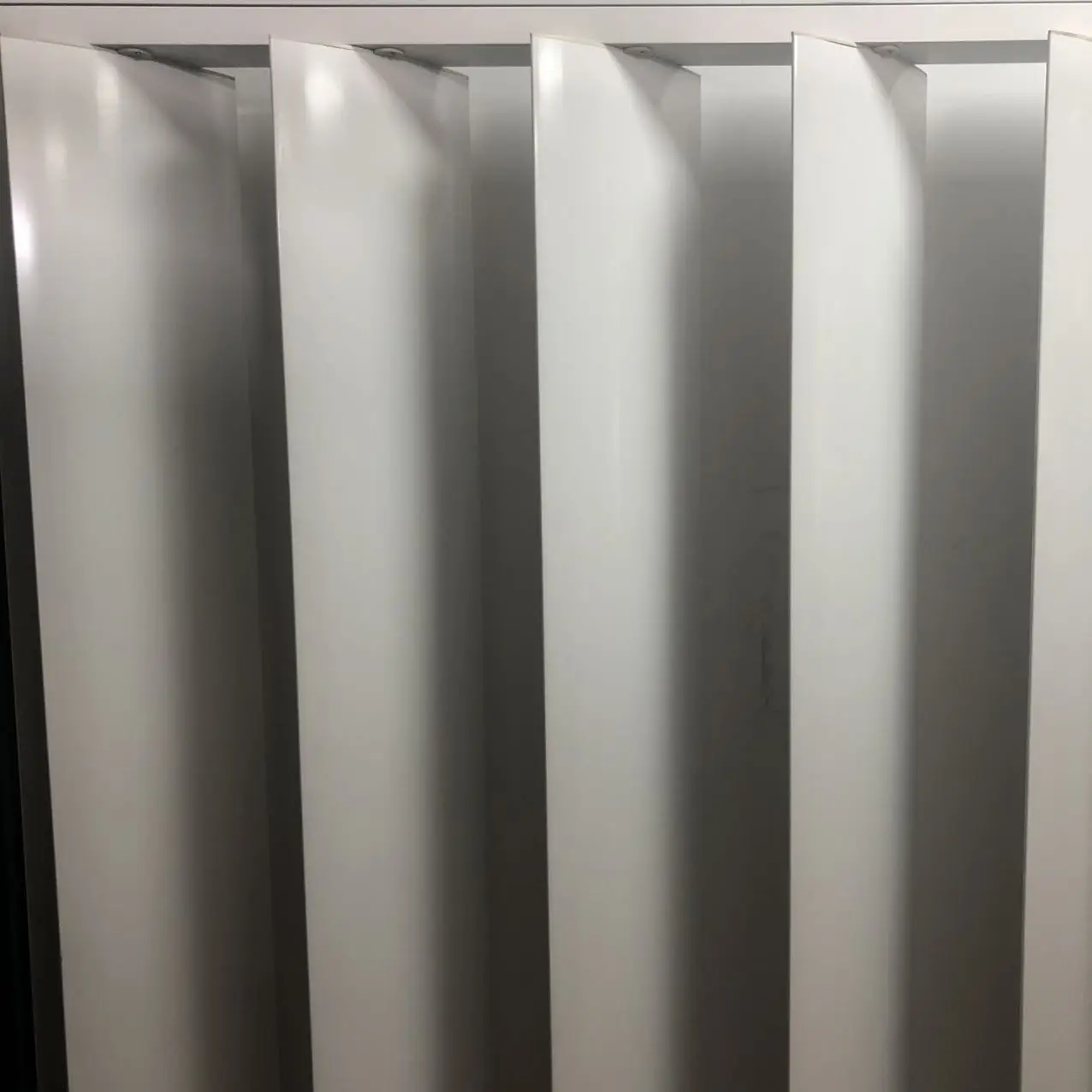 Aluminum Louvered Panel Wall with Louvres Blade Adjustable Automatic ...