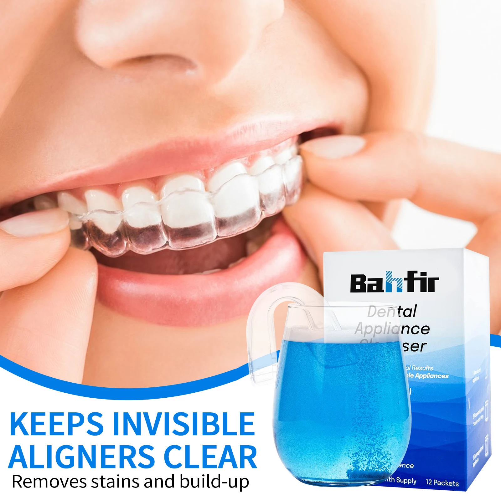 Dental Cleaning Tablets By Logo,A Professional And Private Product For ...