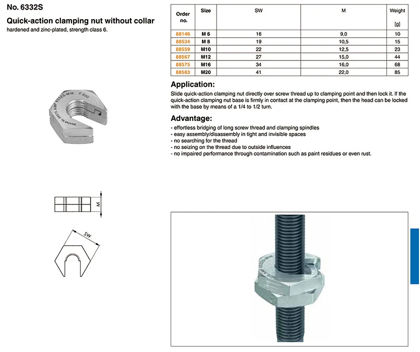 Customize Quick Release Nut M10 Without Rim - Durable & Versatile