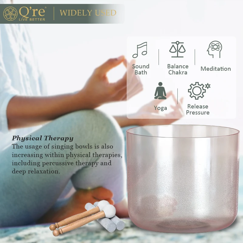 Wholesale Customized Color Quartz Bowls clear Natural Gemstones Alchemy ...