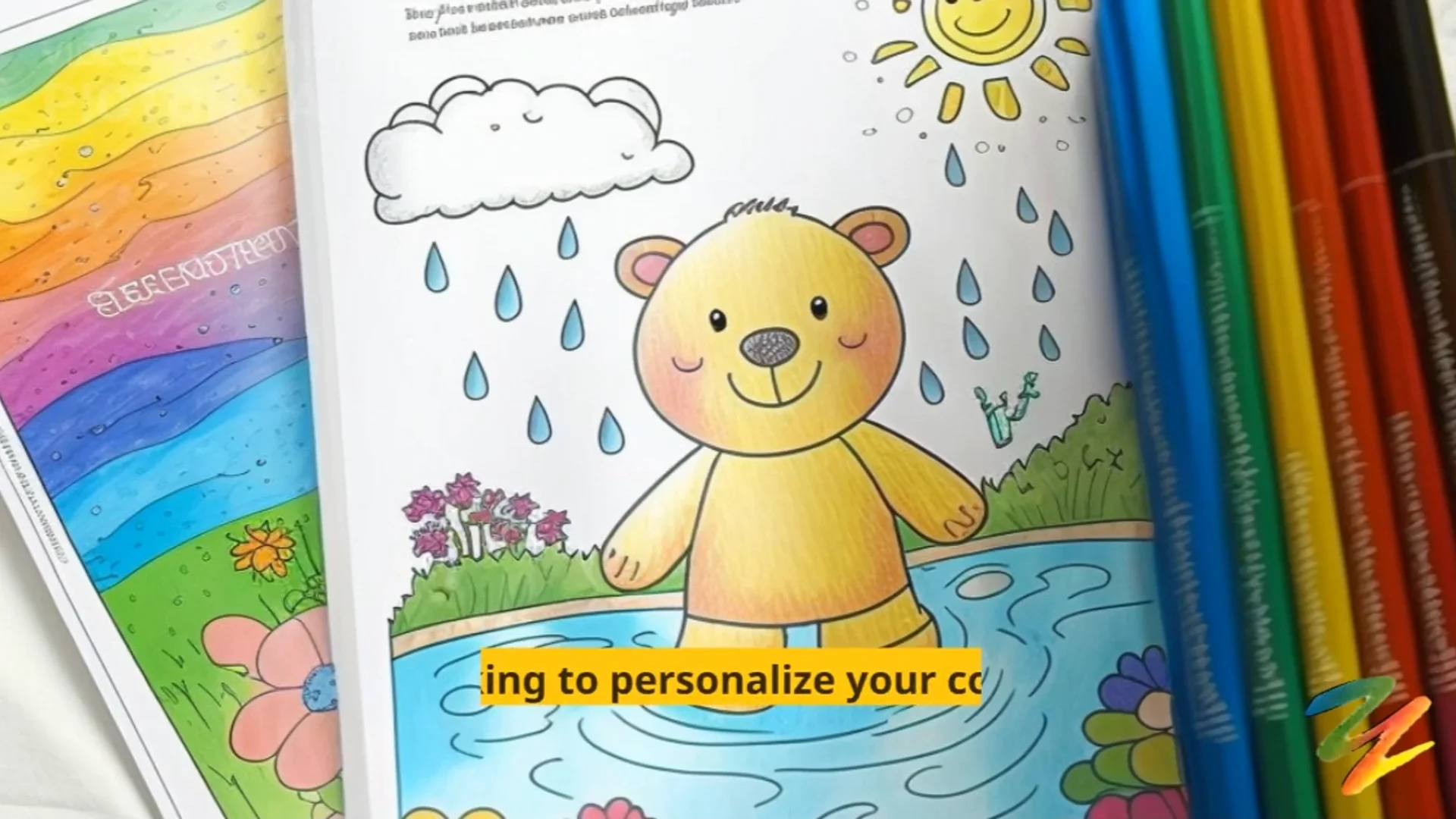 Children Coloring Book Kindergarten Elementary School Art Children ...