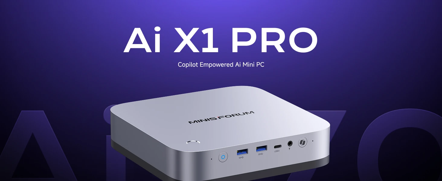 Chipboard MINISFORUM AI Pro-370 Mini PC - AI Powerhouse